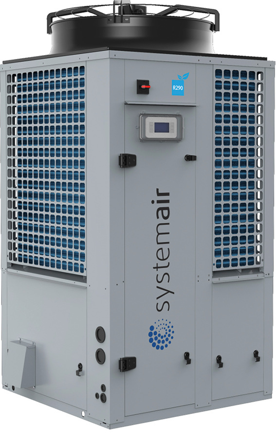 SYSTEMAIR - Wärmepumpe mit natürlichem Kältemittel