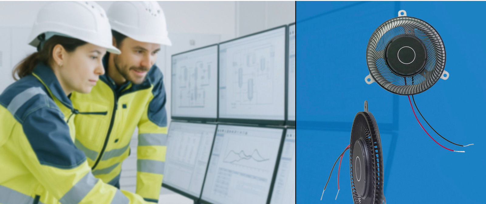 Telemeter Electronic - Flacher Gerätelüfter für die Industrie