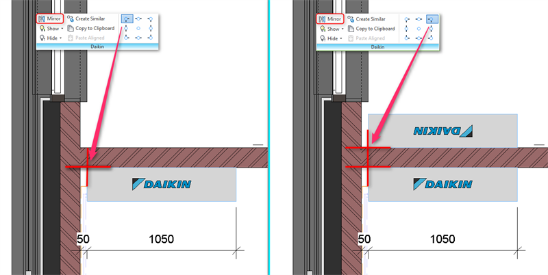 Daikin - Neueste BIM-Objektinformationen mit dem Revit Ribbon
